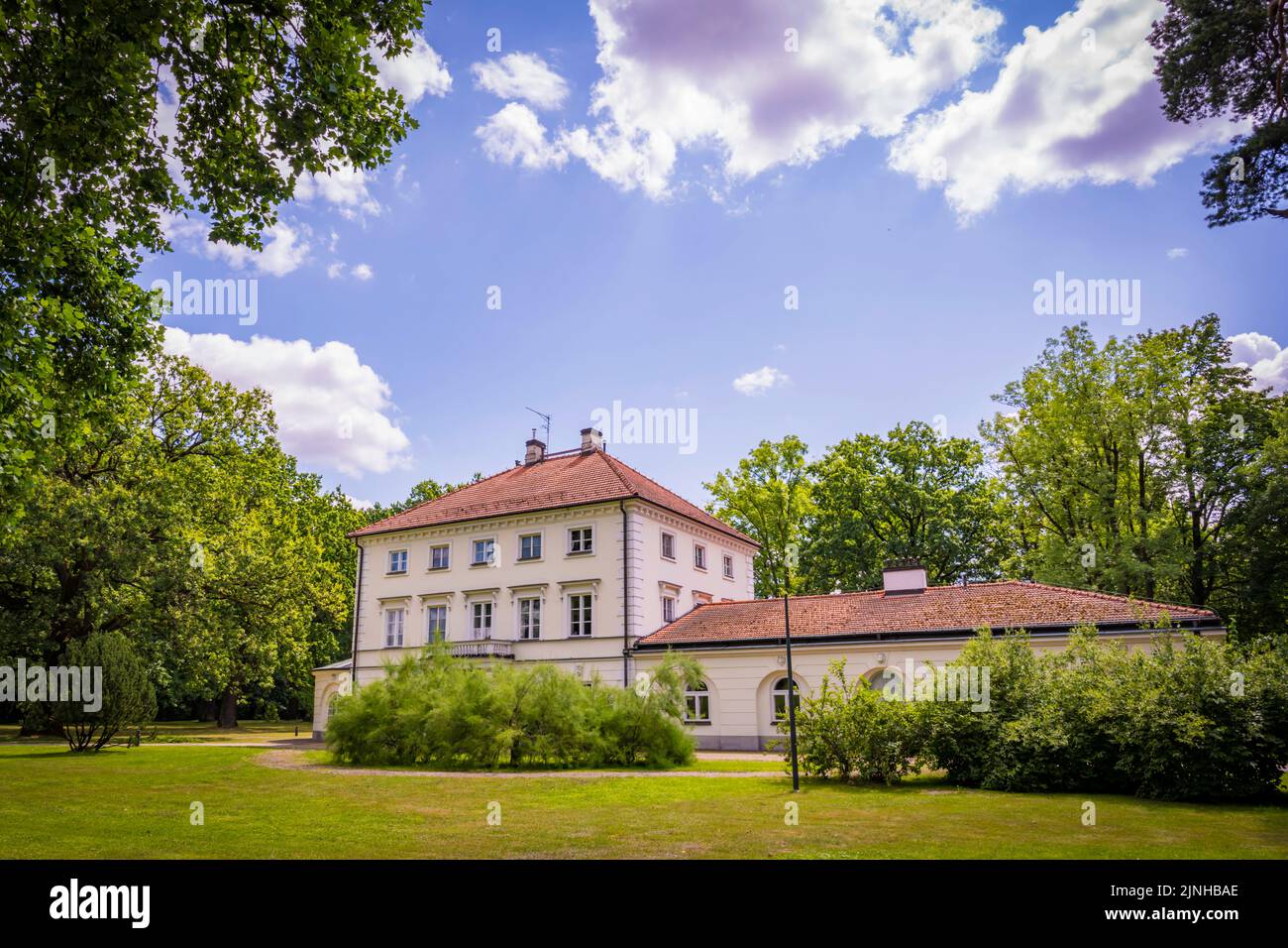 Park w Natolinie, Natolin Stock Photo - Alamy