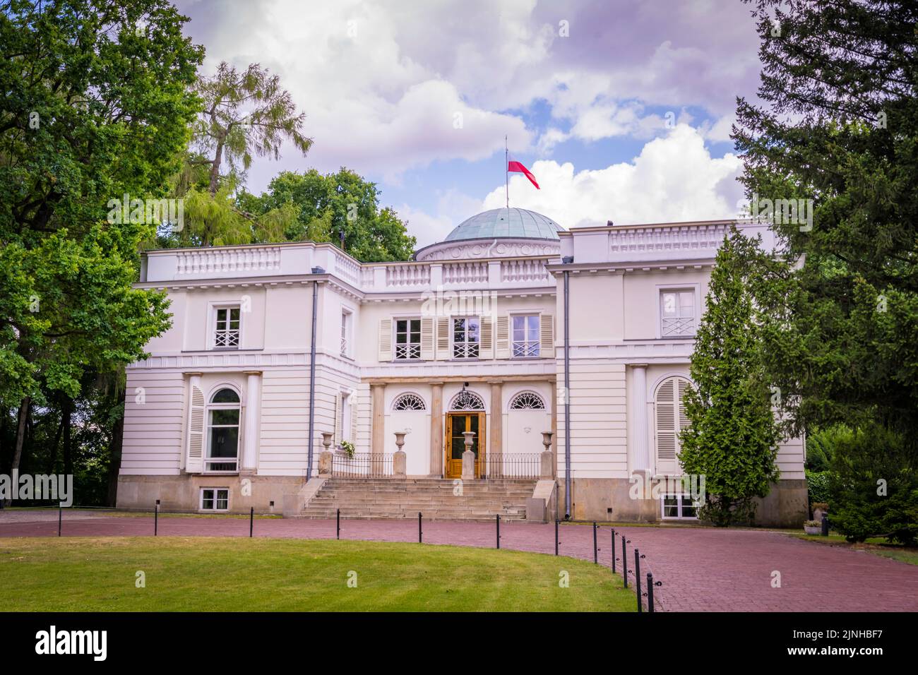 Park w Natolinie, Natolin Stock Photo - Alamy