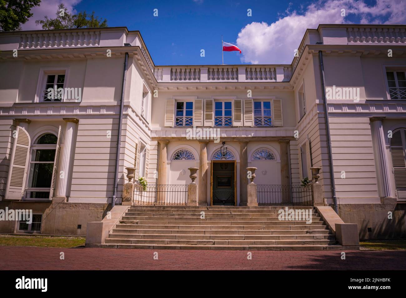 Park w Natolinie, Natolin Stock Photo - Alamy