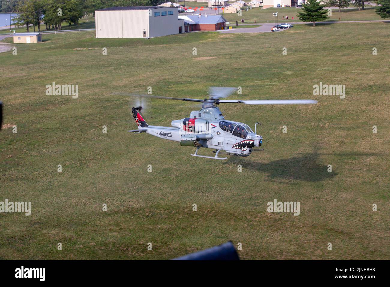 A U.S. Marine Corps AH-1Z Viper, assigned to Marine Light Attack ...