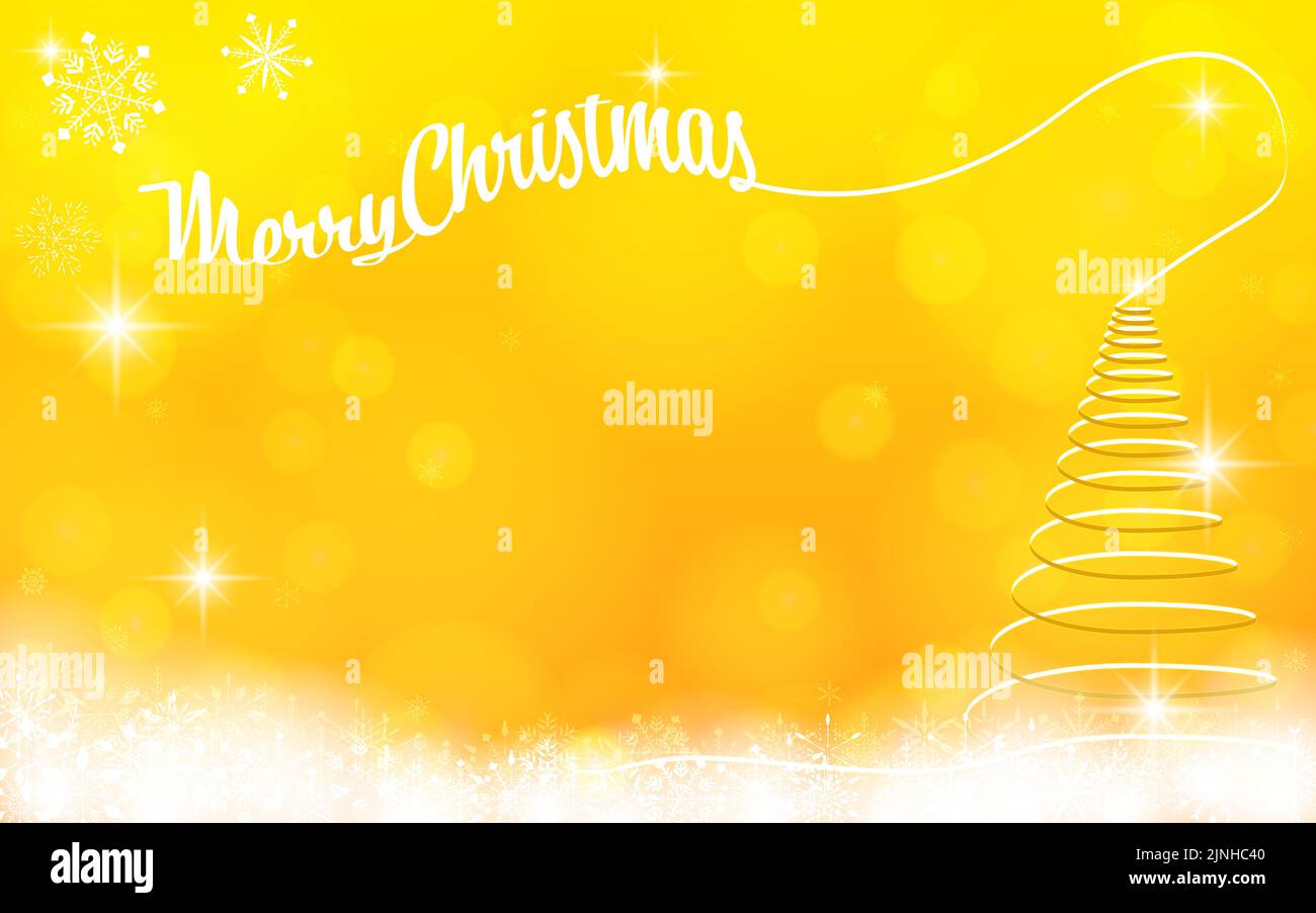 Yellow ribbon and tree Stock Vector Images - Alamy