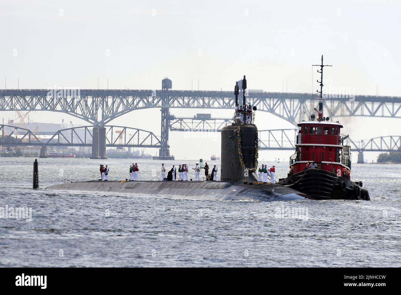 220810-N-GR655-0011 GROTON, Conn. (August 10, 2022) – The USS Indiana ...