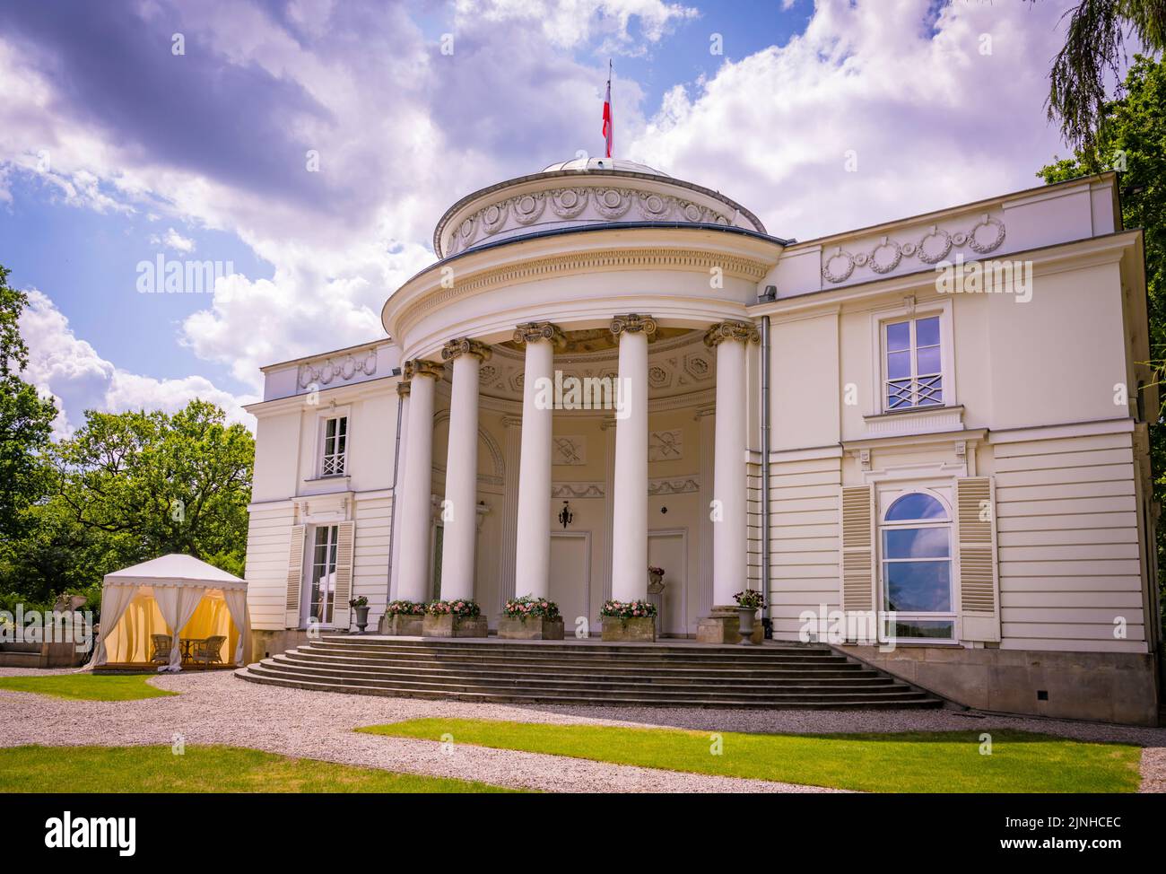 Park w Natolinie, Natolin Stock Photo - Alamy