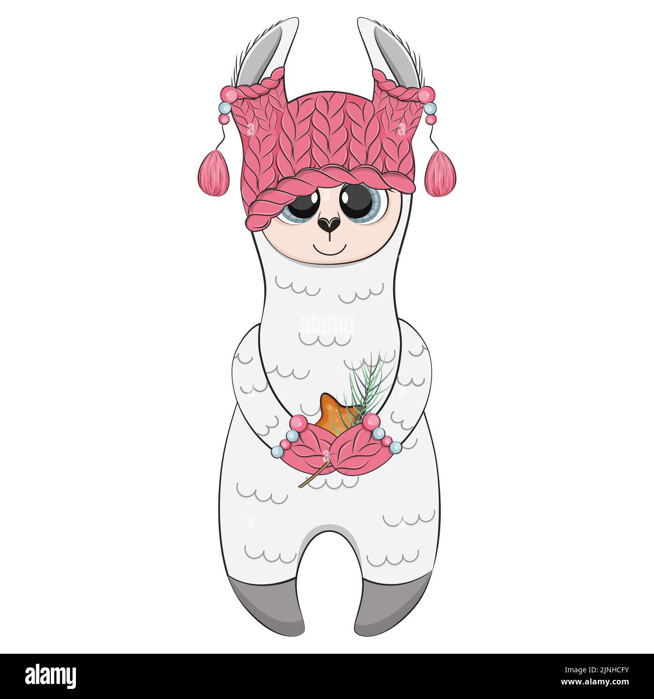 Lama Cut Out Stock Images & Pictures - Alamy