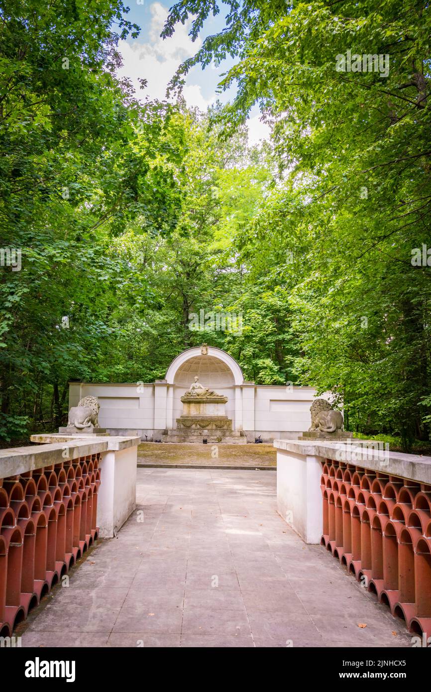 Park w Natolinie, Natolin Stock Photo - Alamy