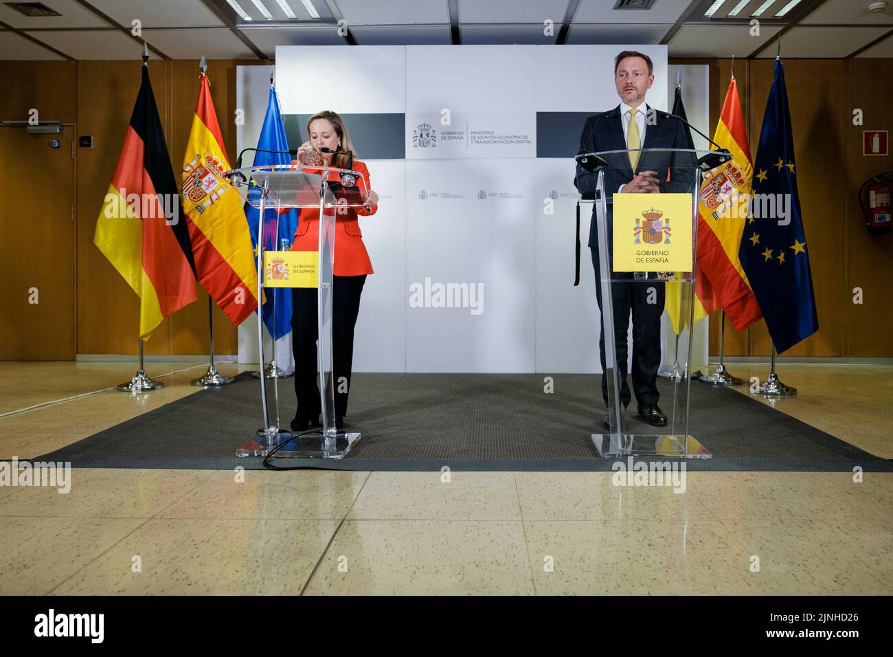 Christian Lindner (FDP), Federal Minister of Finance, taken during a ...