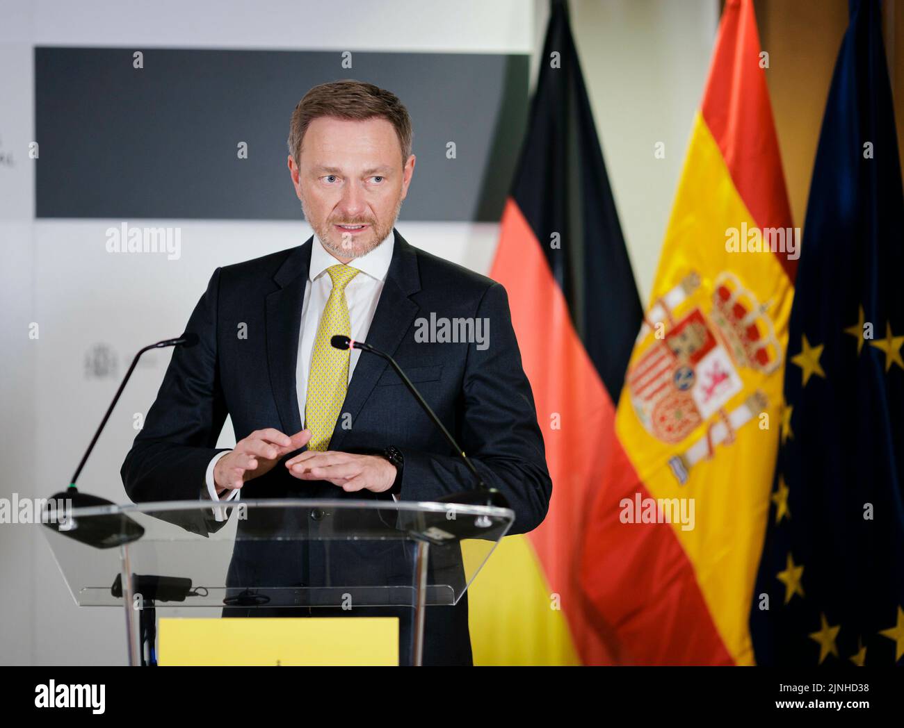 Christian Lindner (FDP), Federal Minister of Finance, taken during a ...