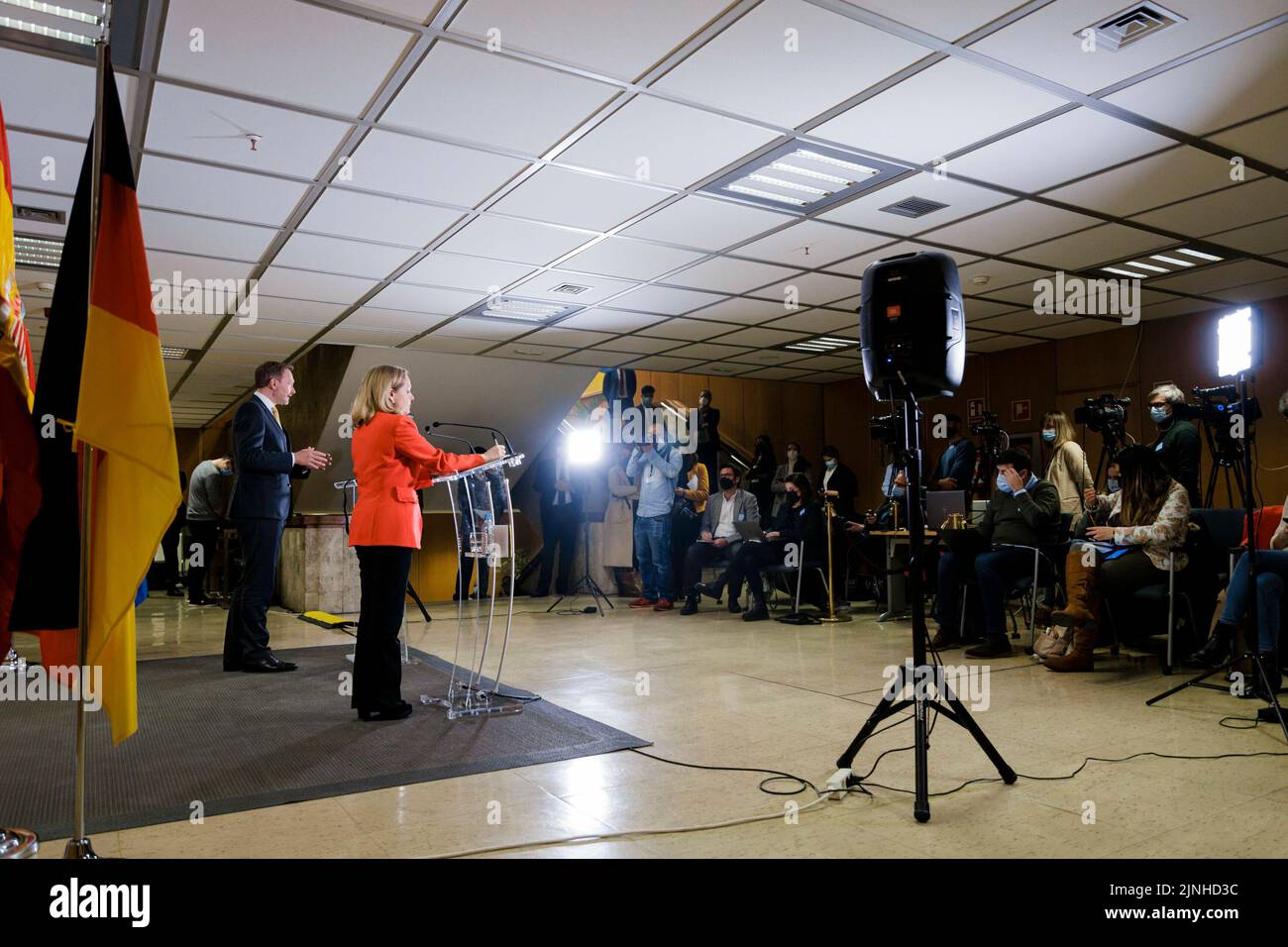 Christian Lindner (FDP), Federal Minister of Finance, taken during a ...