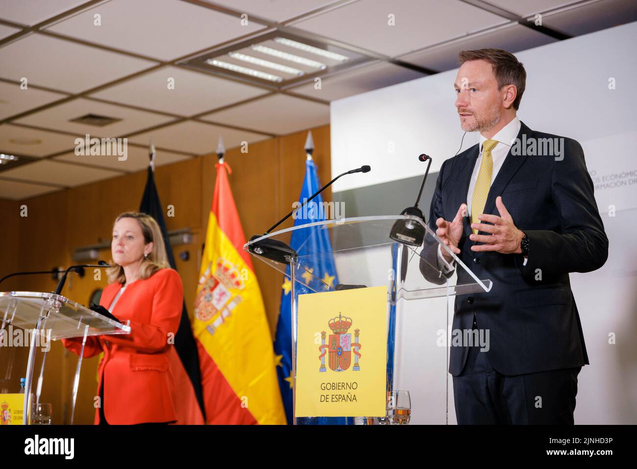 Christian Lindner (FDP), Federal Minister of Finance, taken during a ...