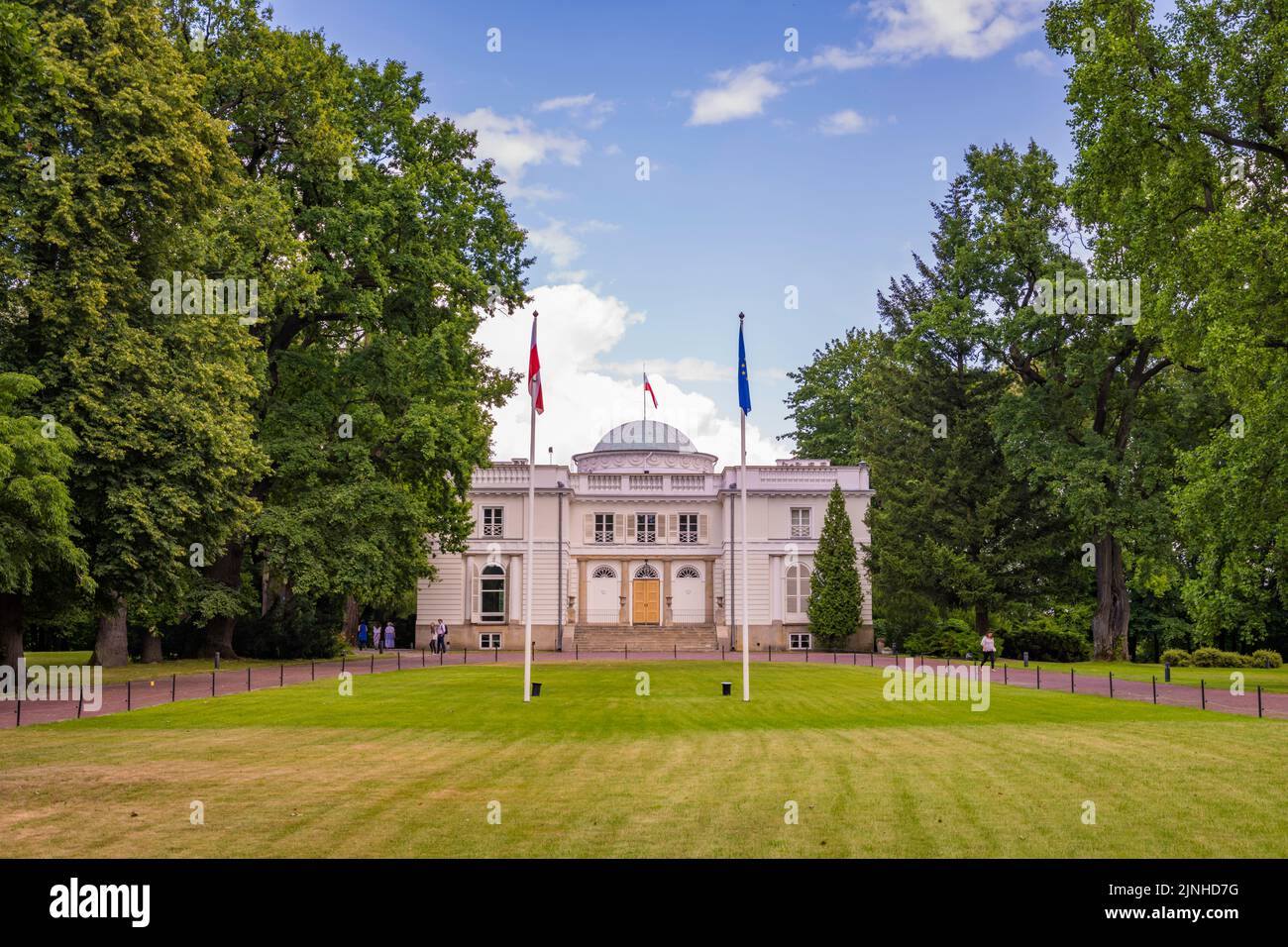 Park w Natolinie, Natolin Stock Photo - Alamy