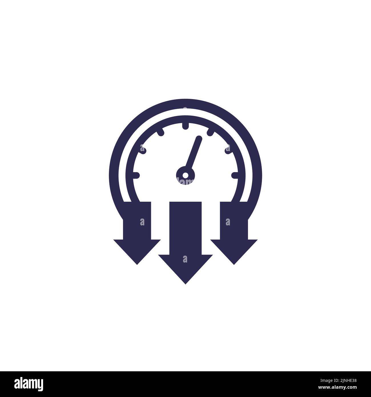 pressure meter icon, vector sign Stock Vector Image & Art - Alamy