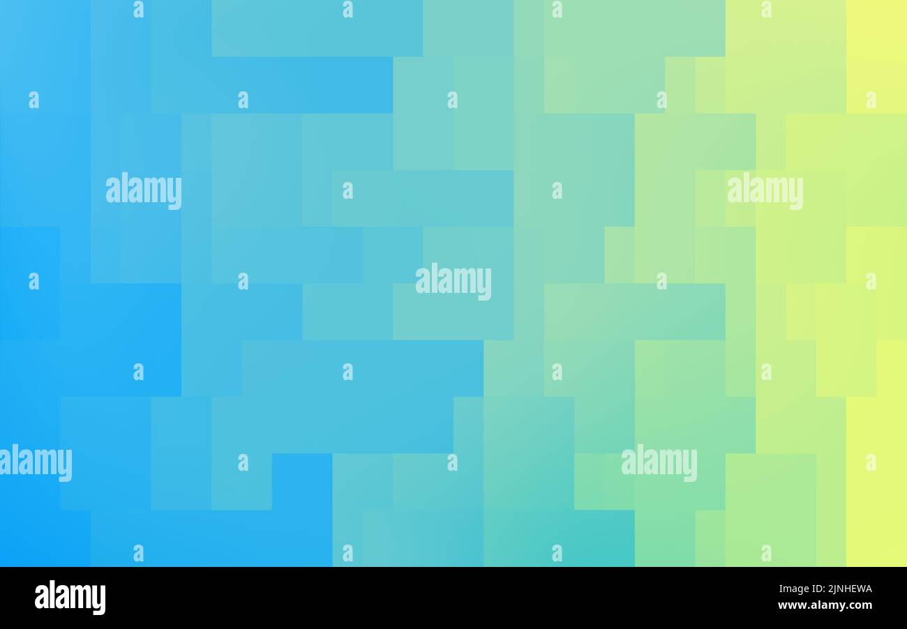 Background material: Geometric pattern of pale yellow-green and blue ...