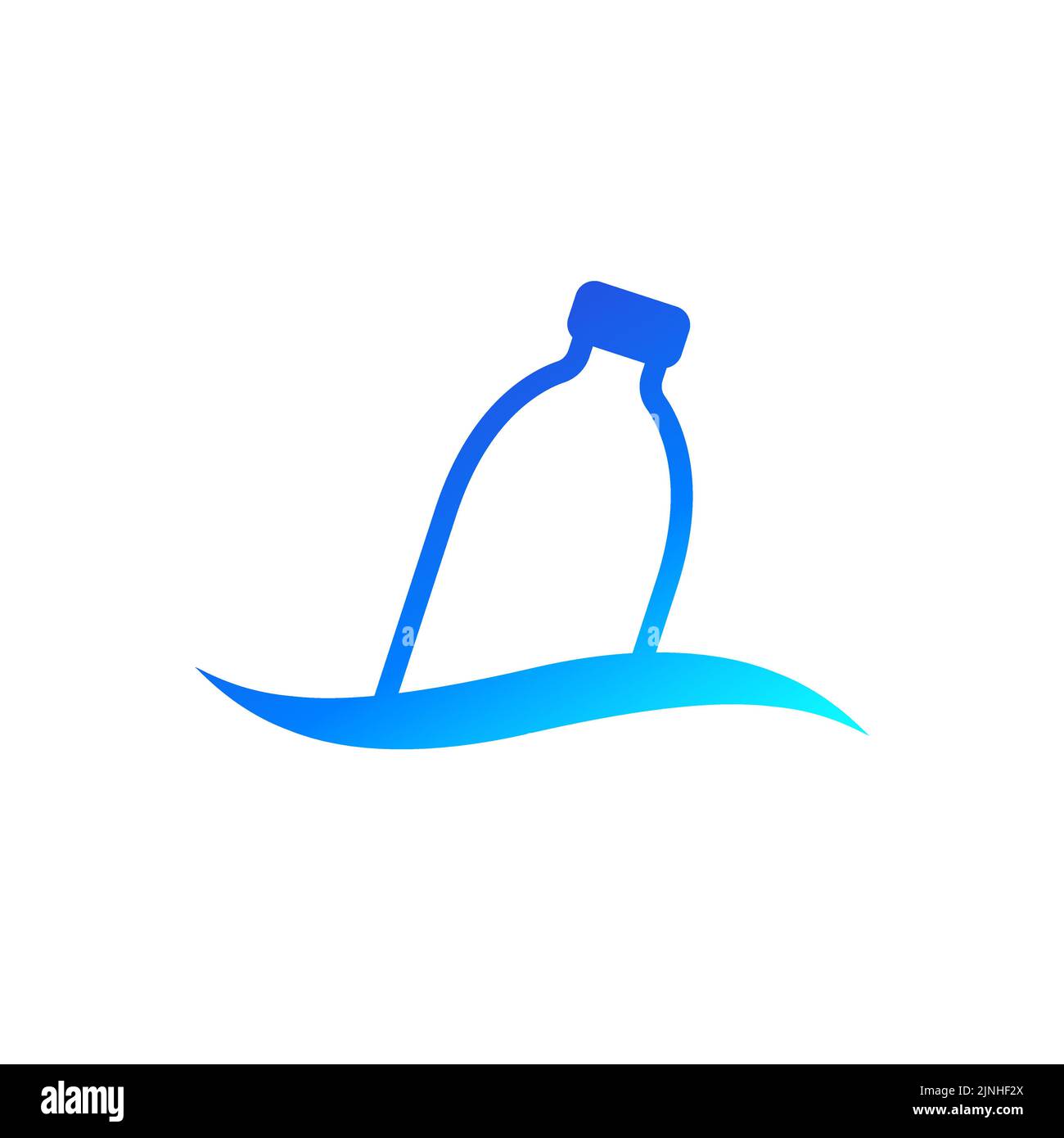 Stop plastic pollution logo Stock Vector Images - Alamy