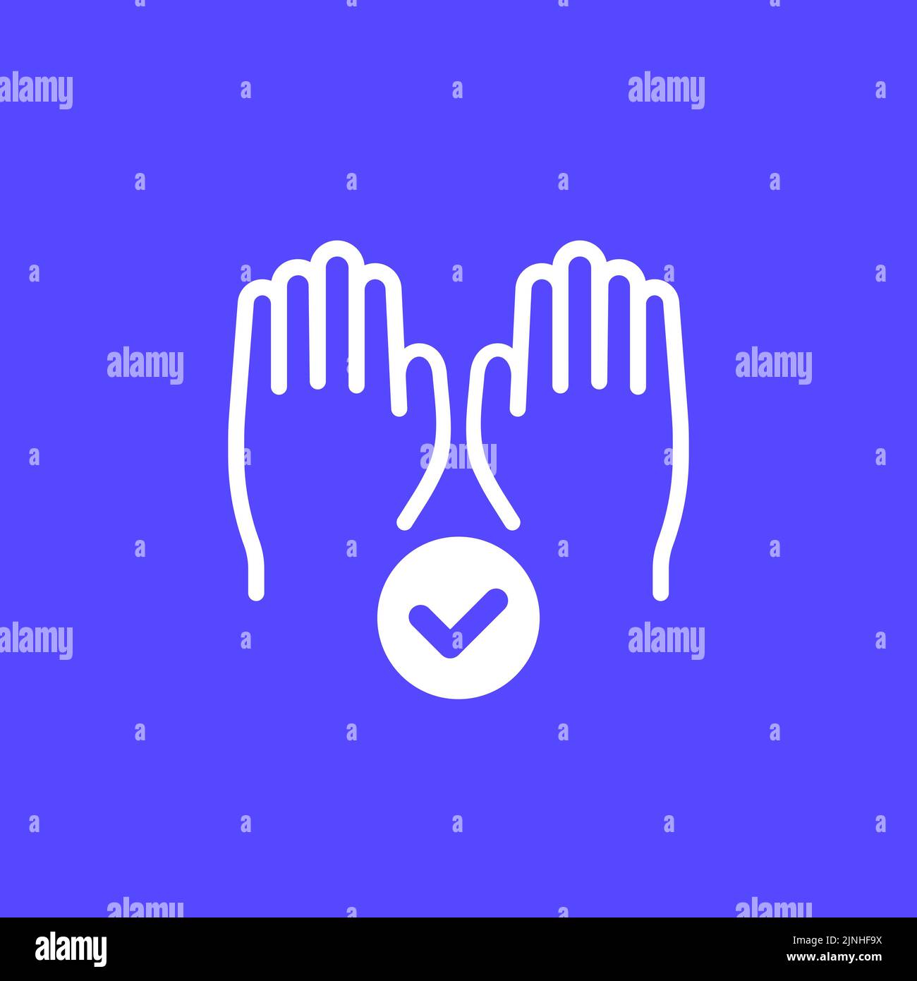 clean hands icon, hygiene and disinfection Stock Vector Image & Art - Alamy