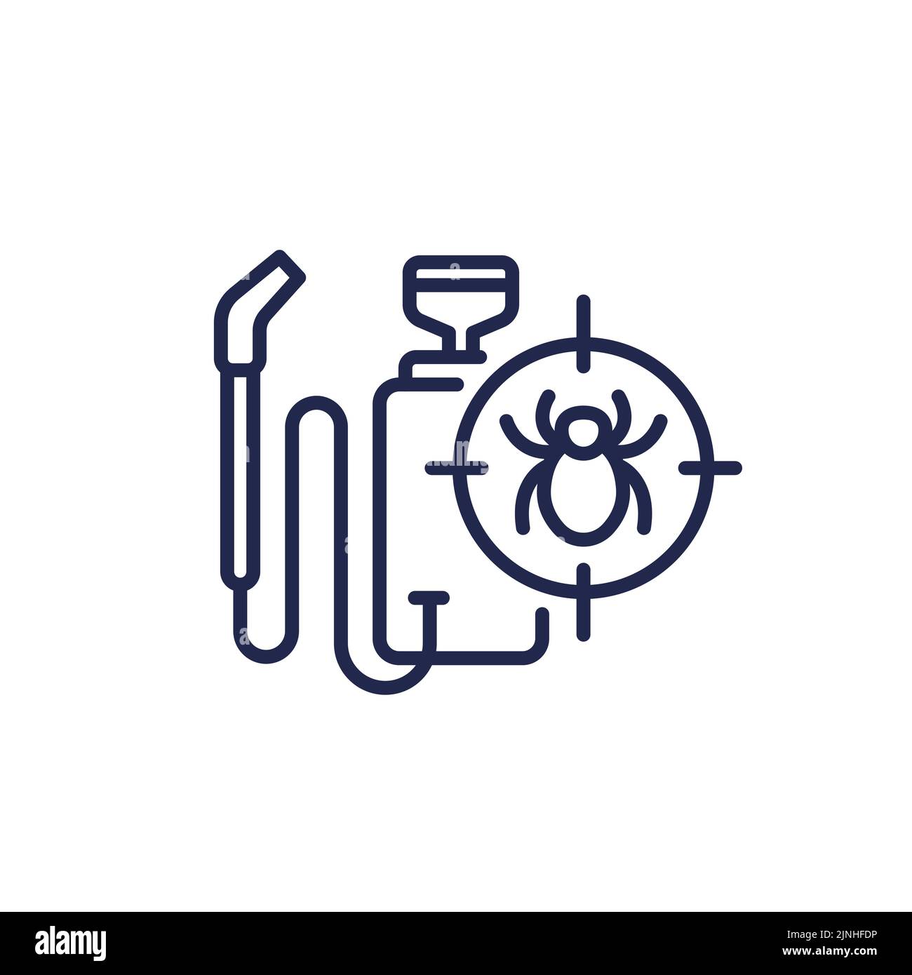 pest control, insecticide line icon Stock Vector Image & Art - Alamy