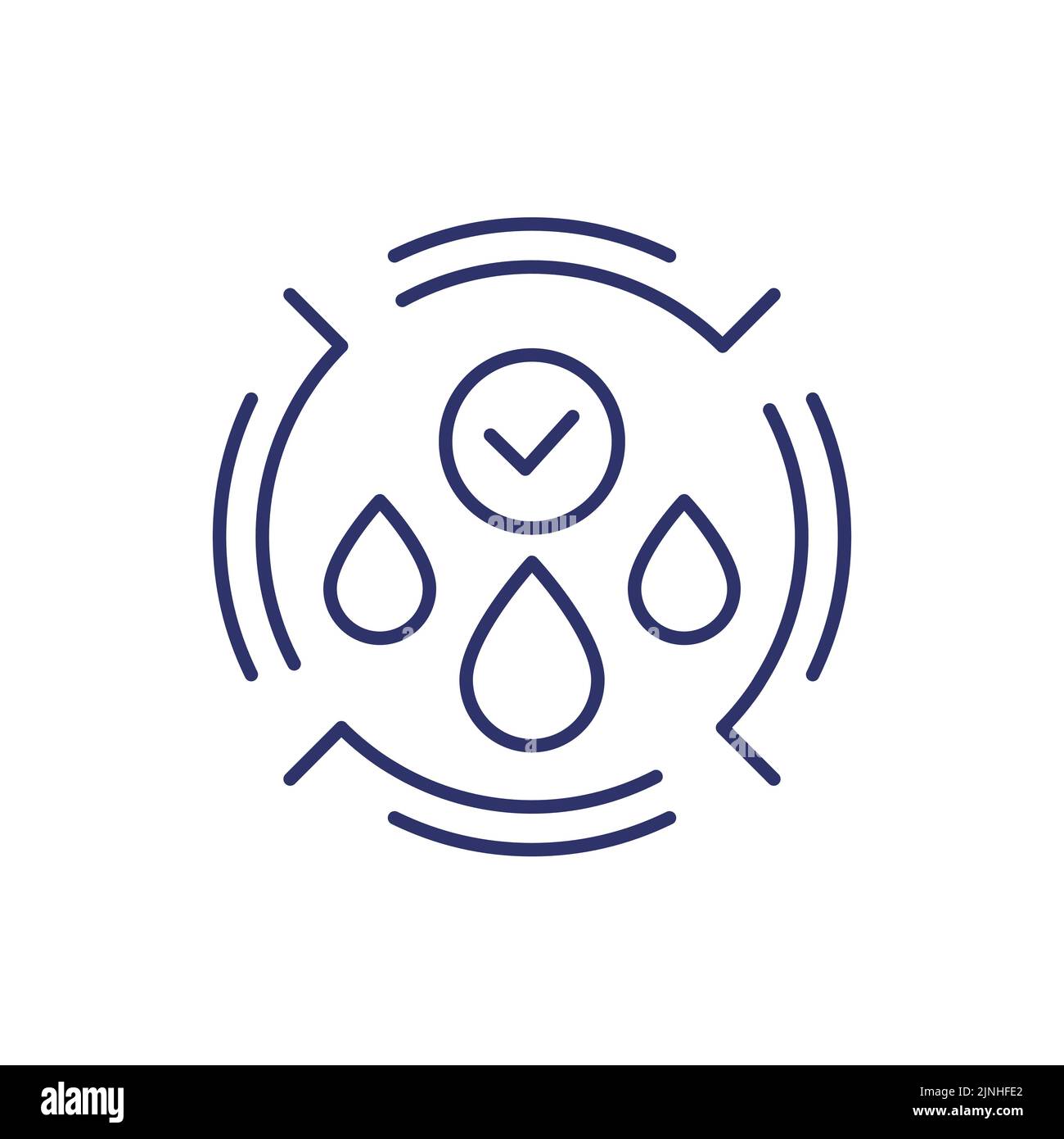 Water level checking Stock Vector Images - Alamy