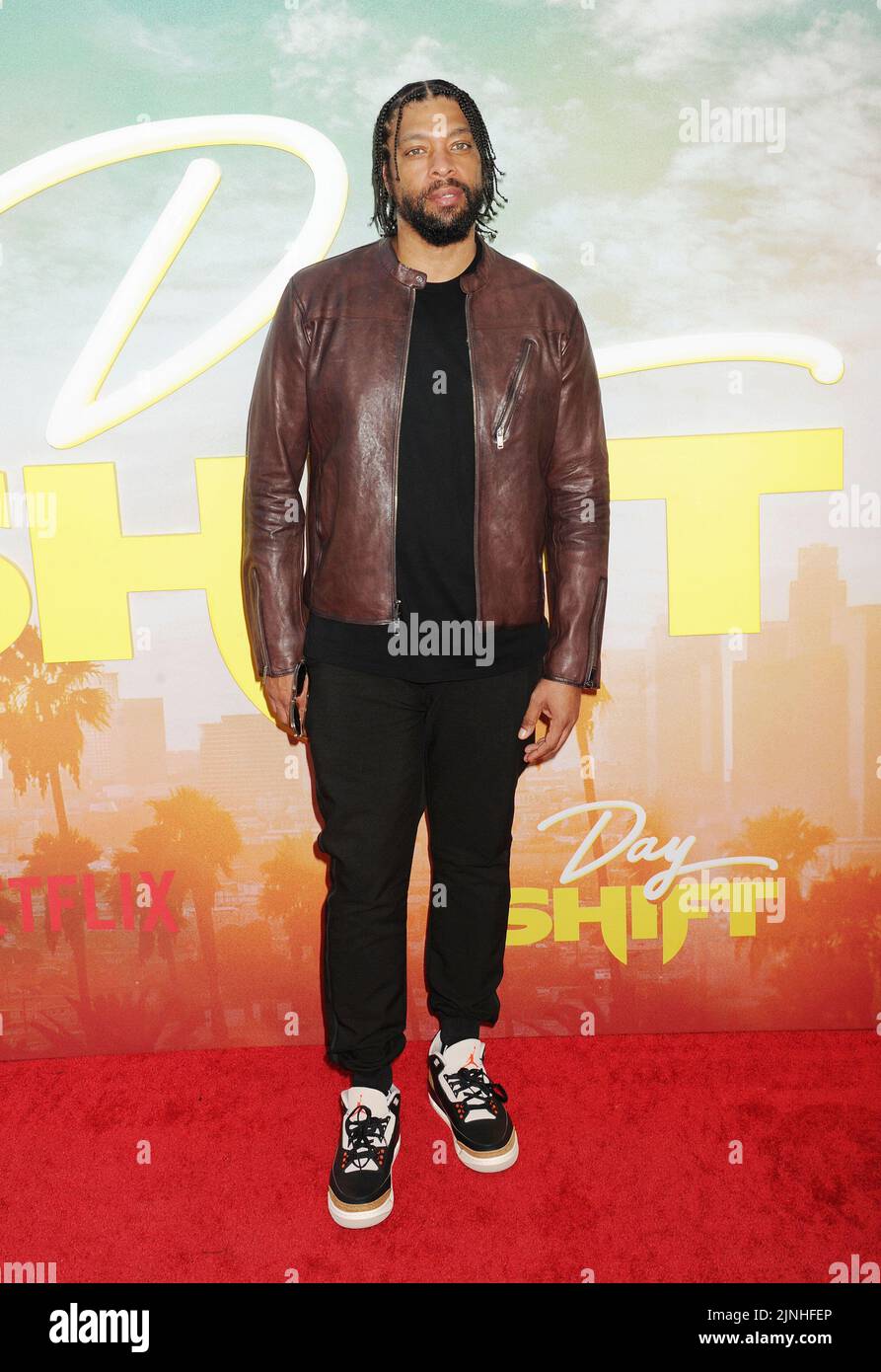 LOS ANGELES, CA - AUGUST 10: Deray Davis attends the World Premiere of ...