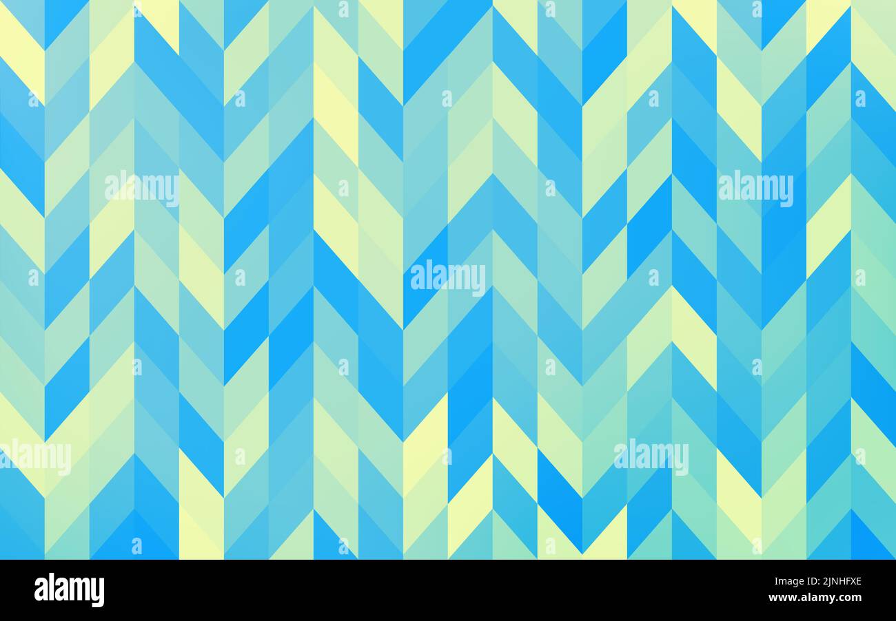 Background material: Geometric pattern of pale yellow-green and blue ...