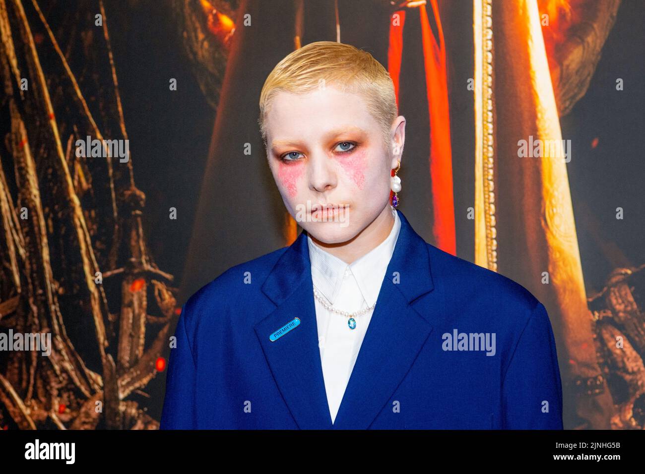 Amsterdam, The Netherlands. 11th Aug, 2022. Emma d'Arcy during the HBO ...