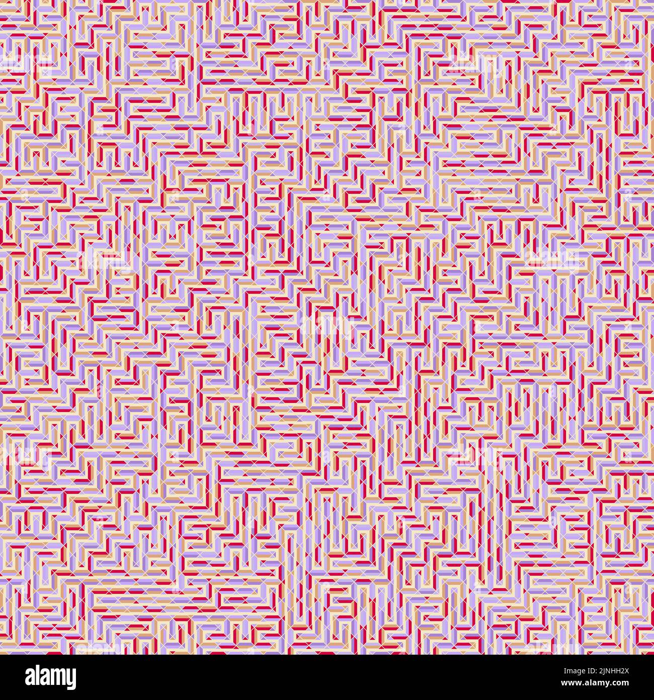 Colorised Rhombuses tiles tessellation pattern illustration Stock ...