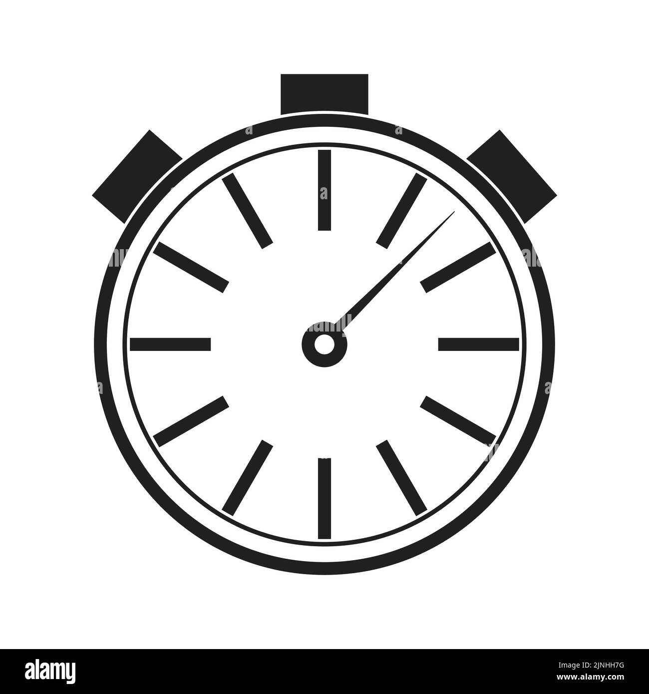 Stop watch timer icon - vector illustration Stock Vector Image & Art ...