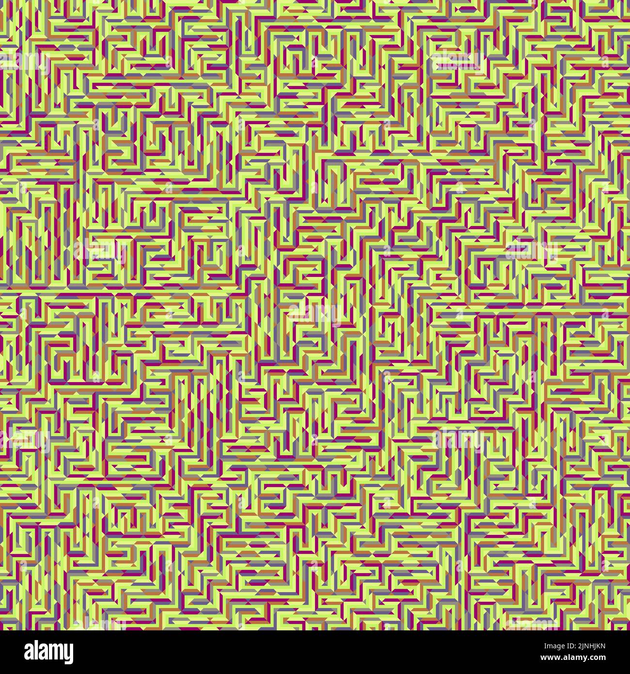 Colorised Rhombuses tiles tessellation pattern illustration Stock ...