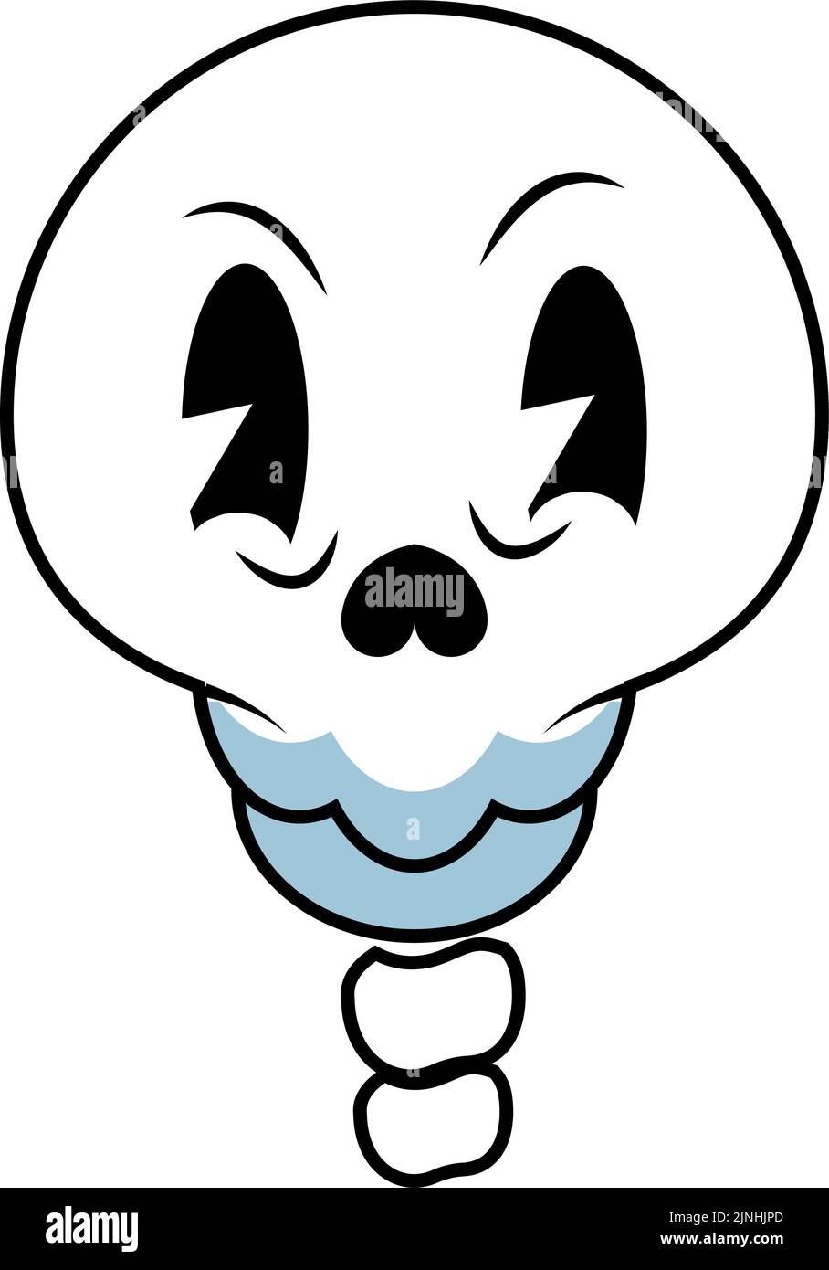 skull cartoon old school Stock Vector Image & Art - Alamy