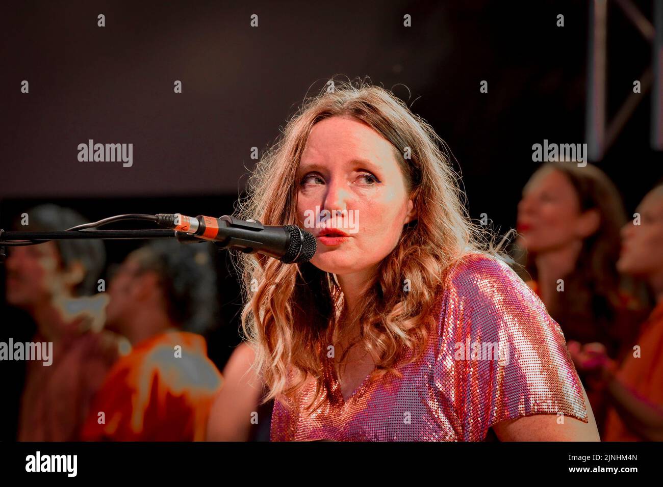 Soul singer Frazey Ford, Vancouver Folk Music Festival, Vancouver ...