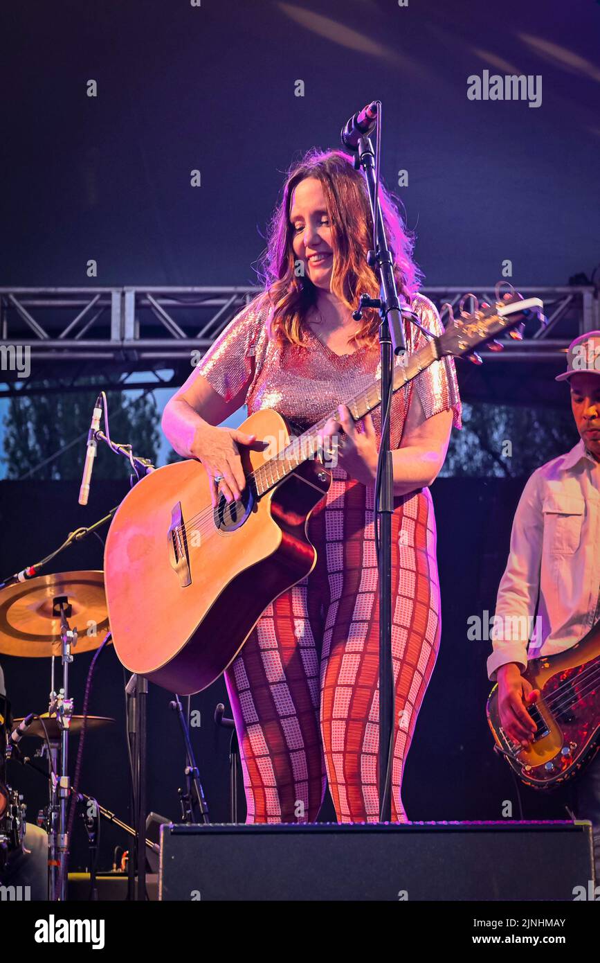 Soul singer Frazey Ford, Vancouver Folk Music Festival, Vancouver ...