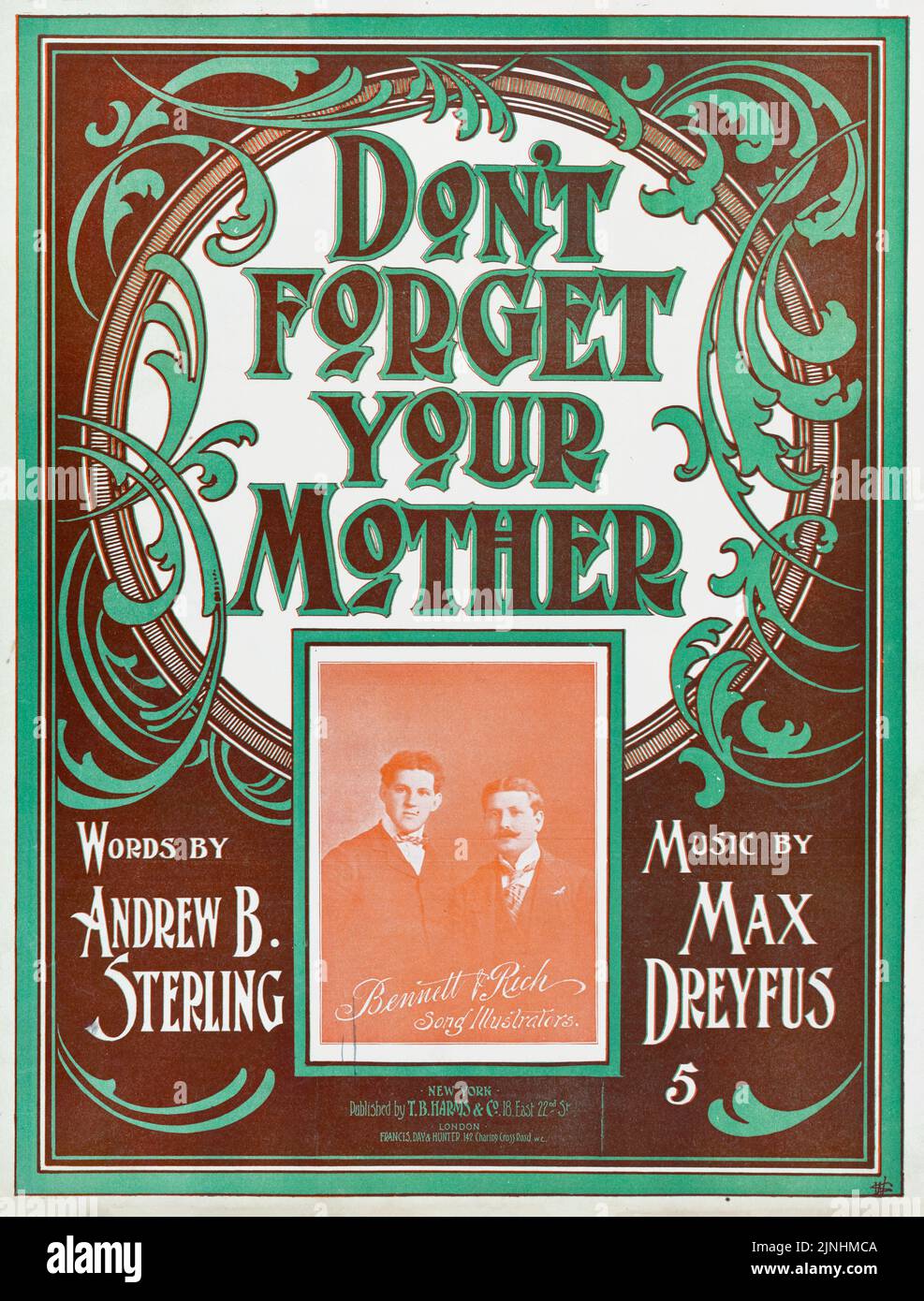 Don’t forget your mother (and the dear old home) (1899) Words by Andrew ...