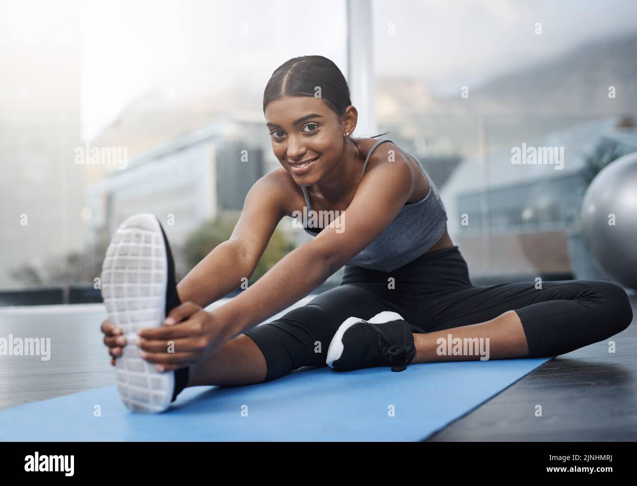 Sometimes all you need to do is smile through it. a beautiful young ...