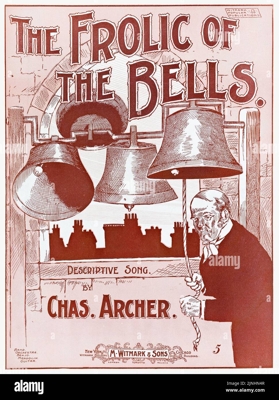 The frolic of the bells (1899) by Charles Archer, Published by M ...