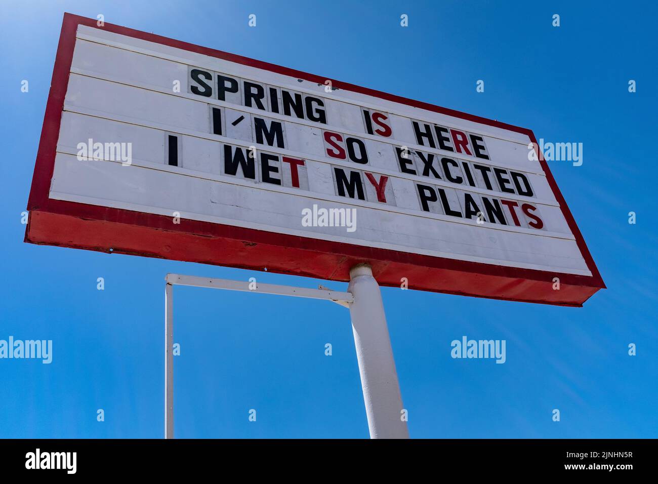 outdoor advertising in Albuquerque, New Mexico Stock Photo - Alamy