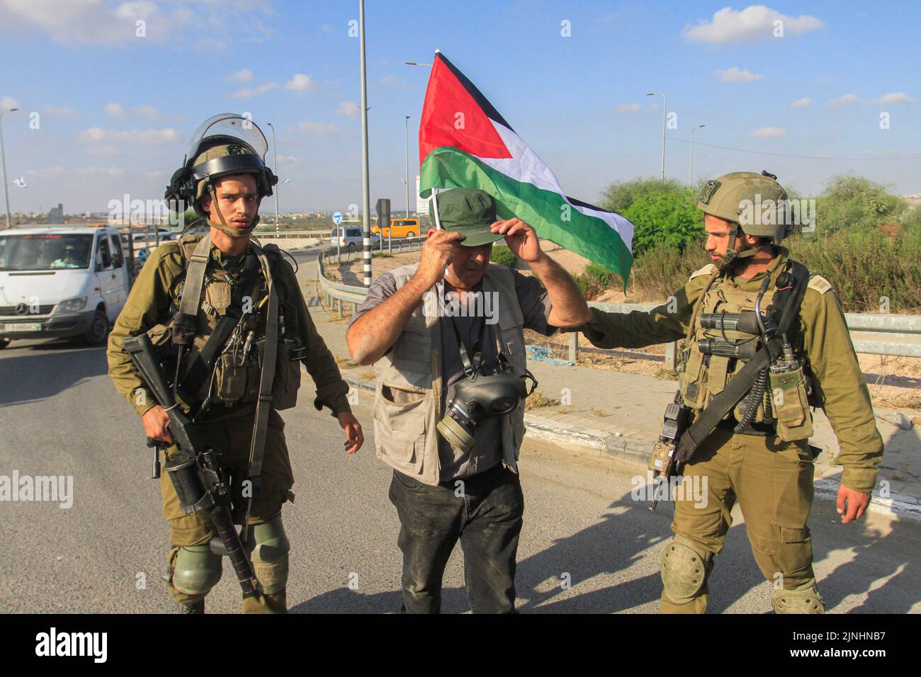 Qalqilya flag hi-res stock photography and images - Alamy