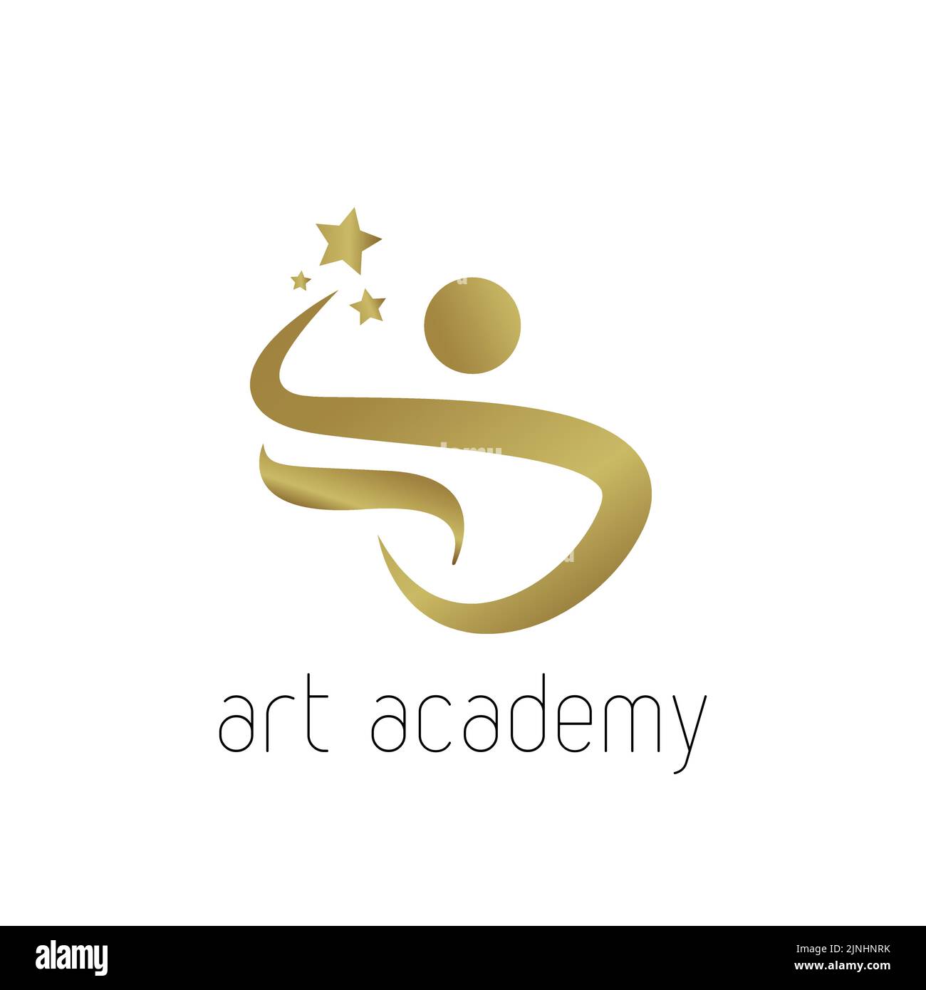 Academy logo design hi-res stock photography and images - Alamy