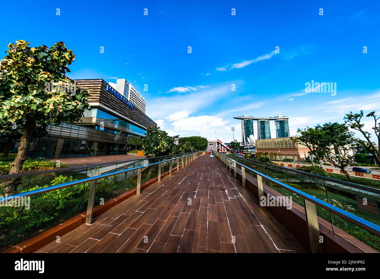 Board walk at Marina Square shopping mall, Singapore Stock Photo - Alamy