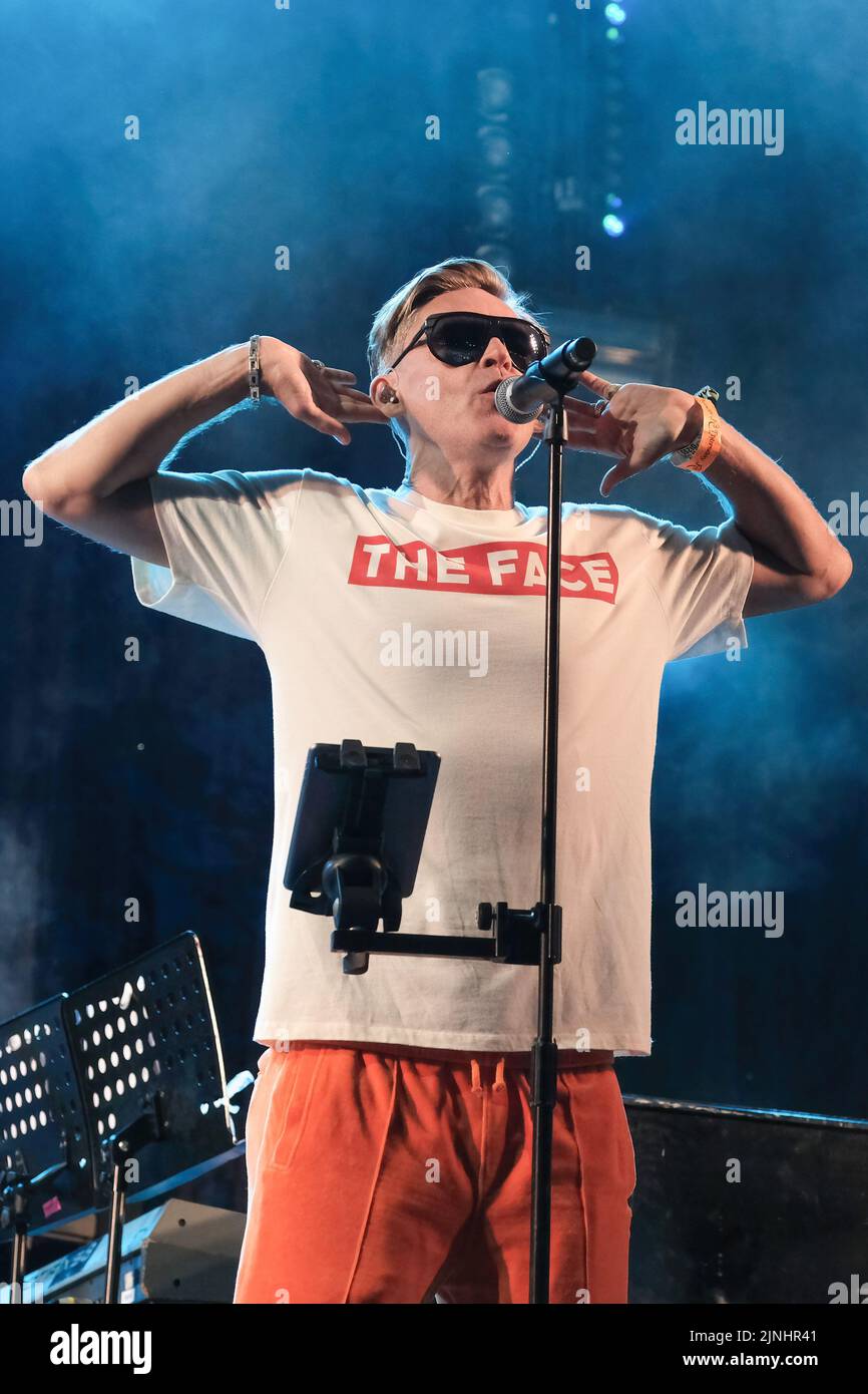 British singer, and songwriter Ryan Molloy, vocalist with Frankie Goes ...