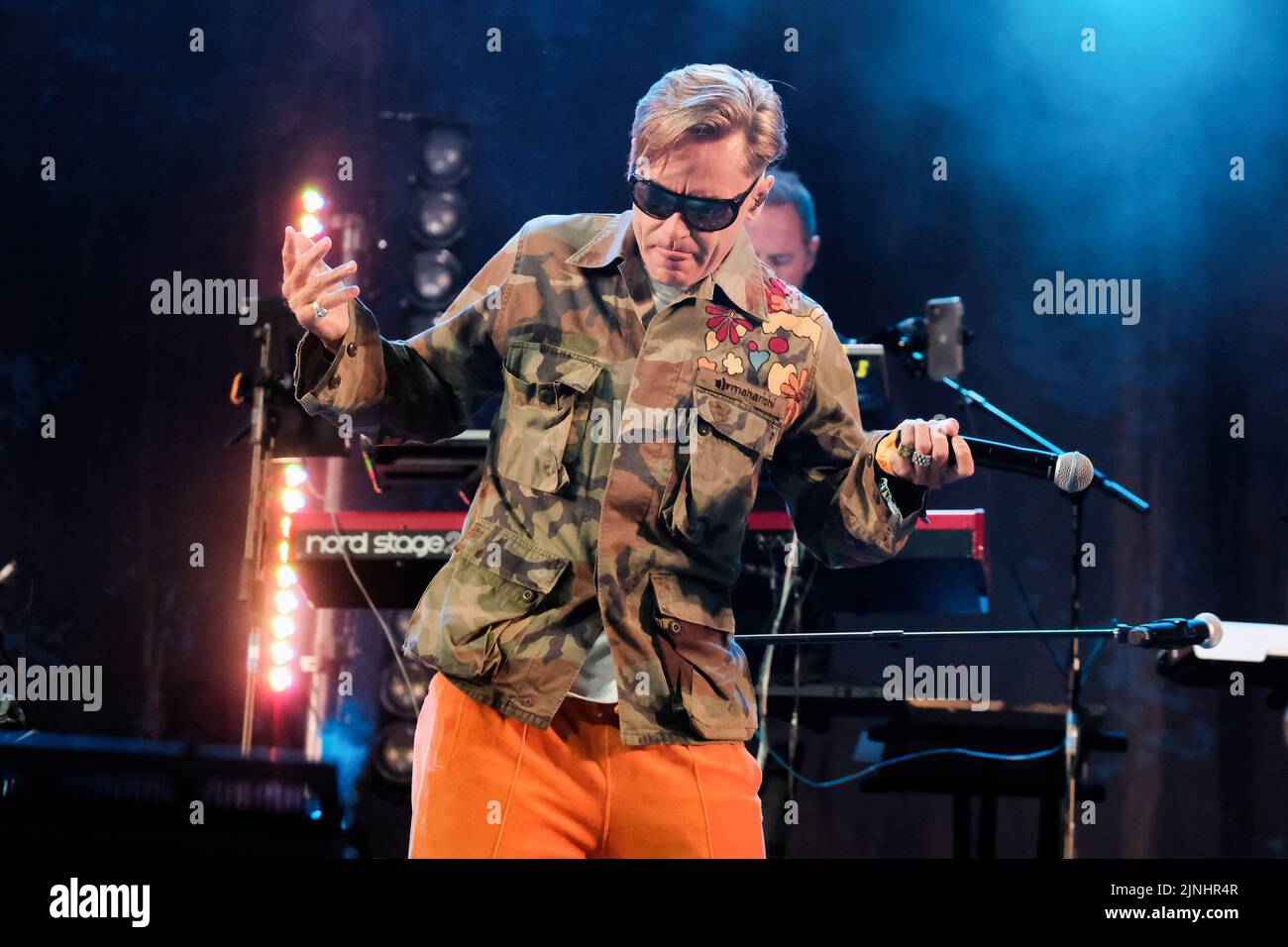 British singer, and songwriter Ryan Molloy, vocalist with Frankie Goes ...