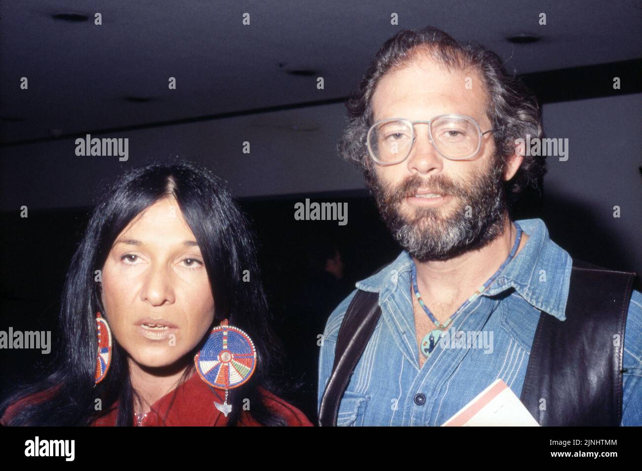 Buffy Sainte-Marie and Max Gail Circa 1980's Credit: Ralph Dominguez ...