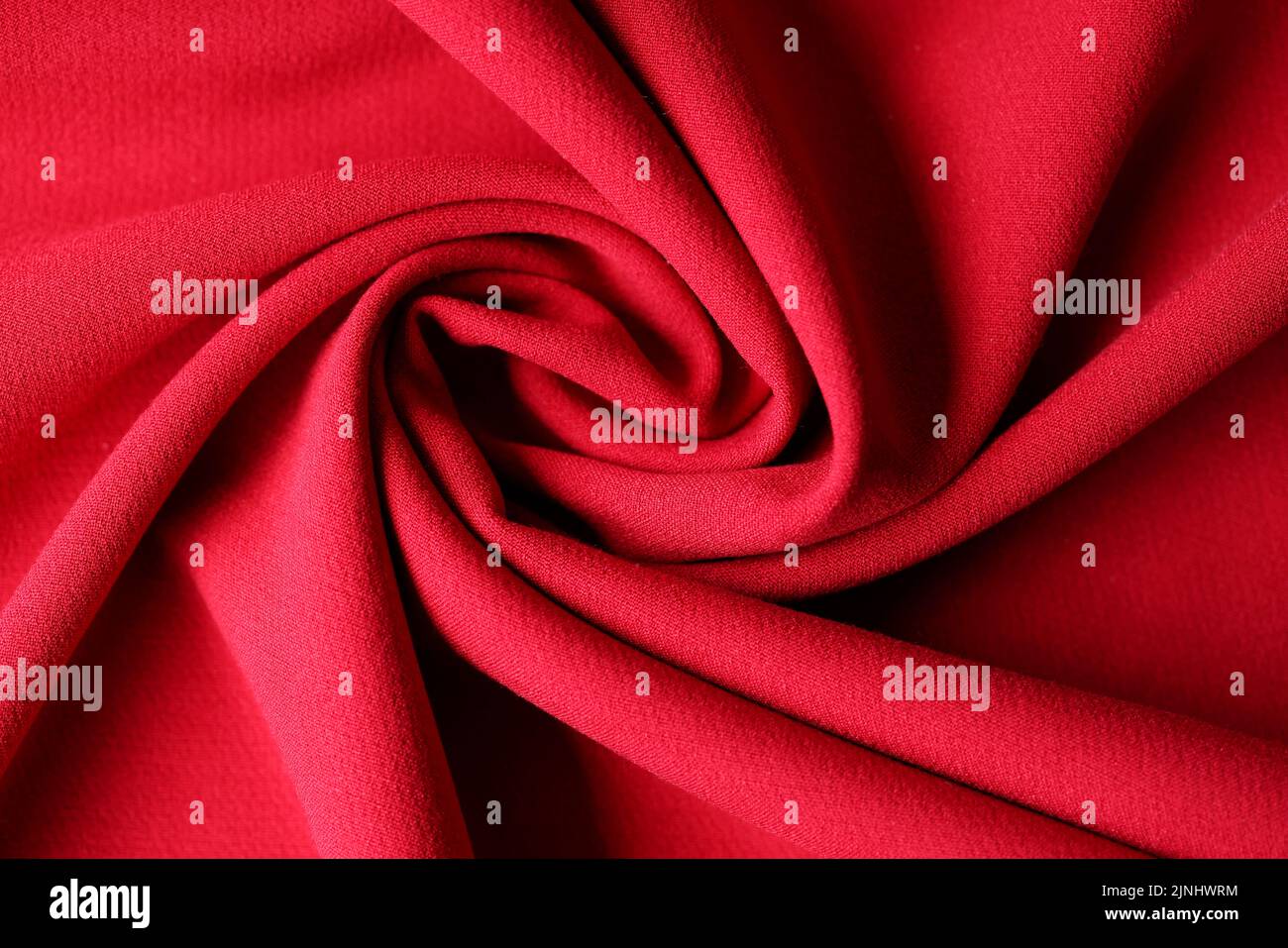 Soft bright red textile hi-res stock photography and images - Alamy