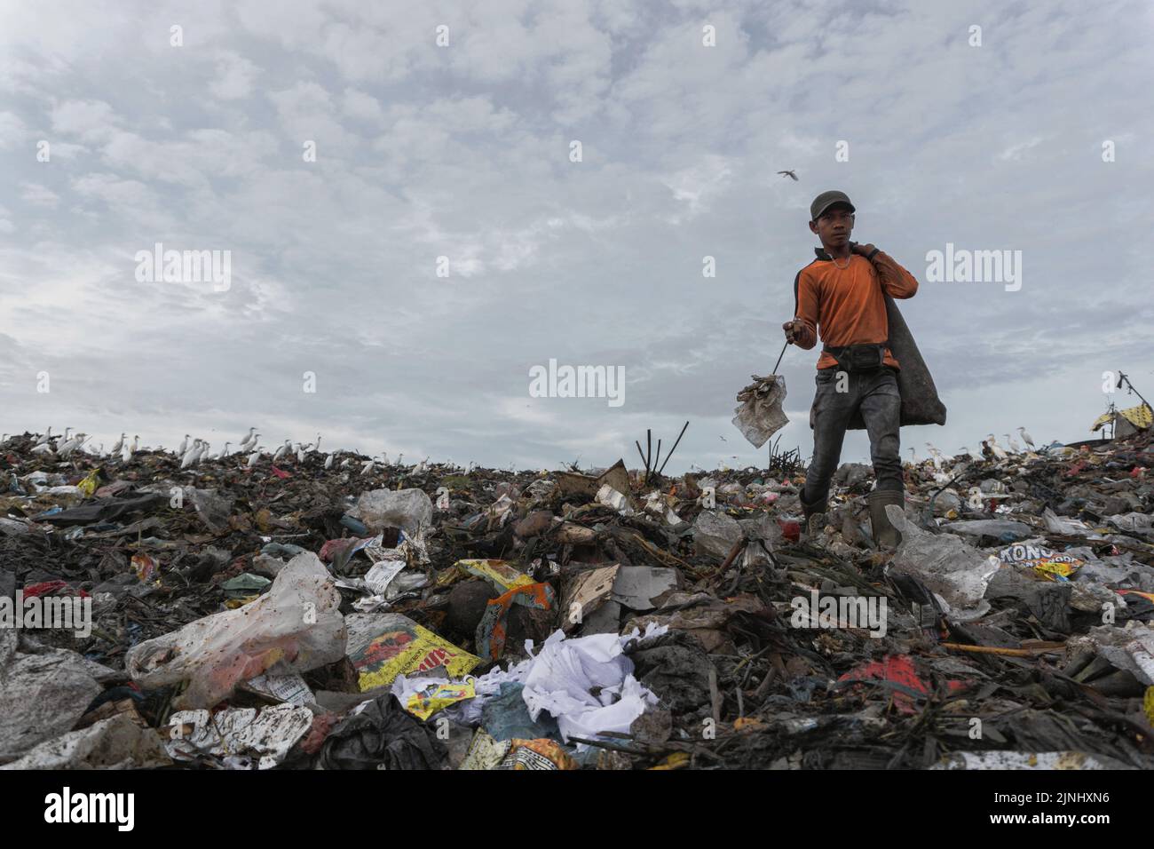 Scavengers recycling rubbish hi-res stock photography and images - Alamy