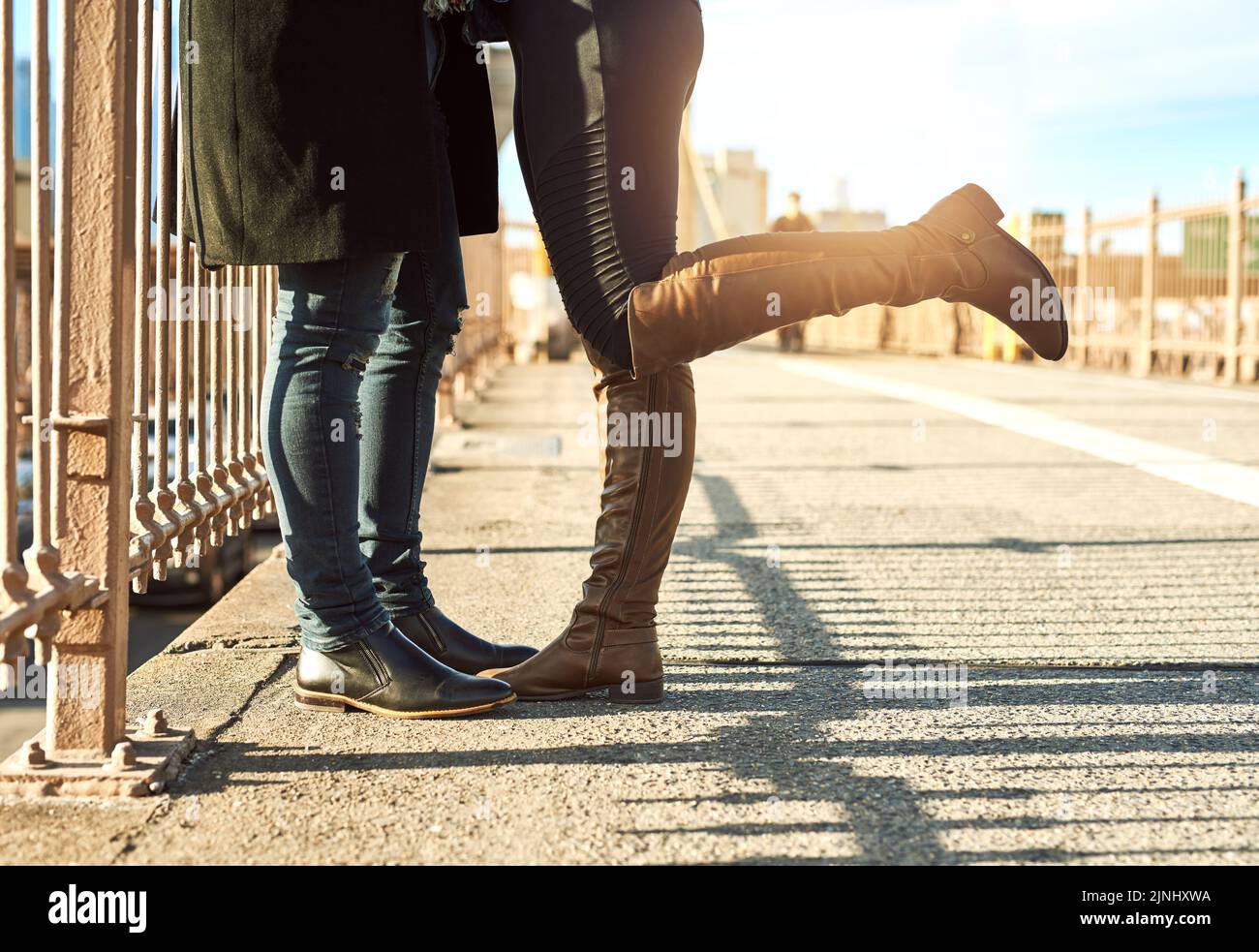 Man kissing women leg hi-res stock photography and images - Alamy