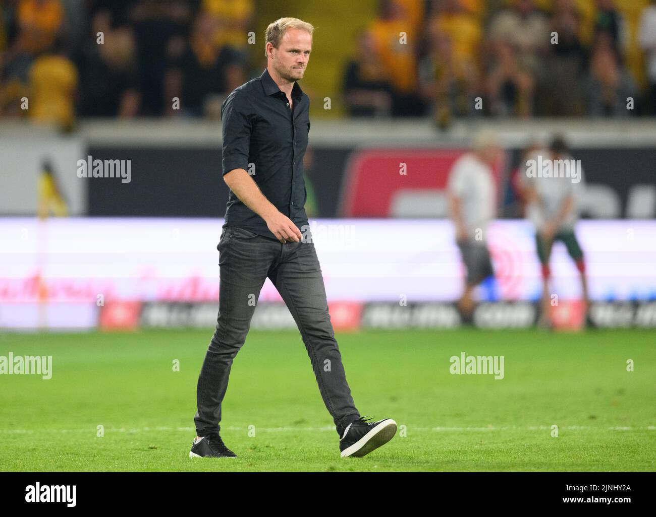 Dresden, Germany. 10th Aug, 2022. Soccer: 3rd league, SG Dynamo Dresden ...