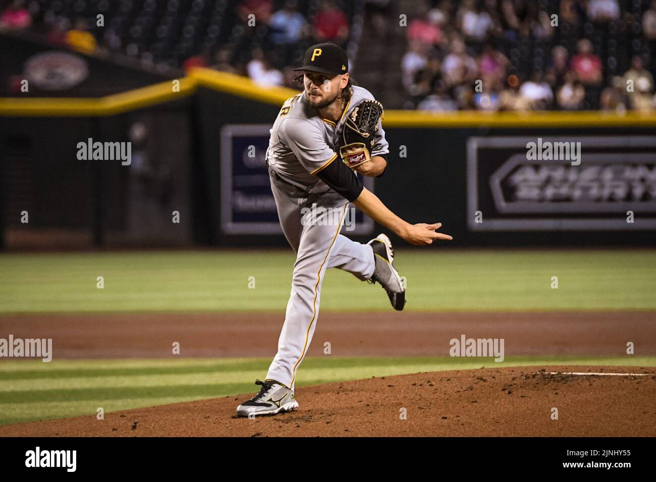 Phoenix, United States. 11th Aug, 2022. Pittsburgh Pirates pitcher JT ...
