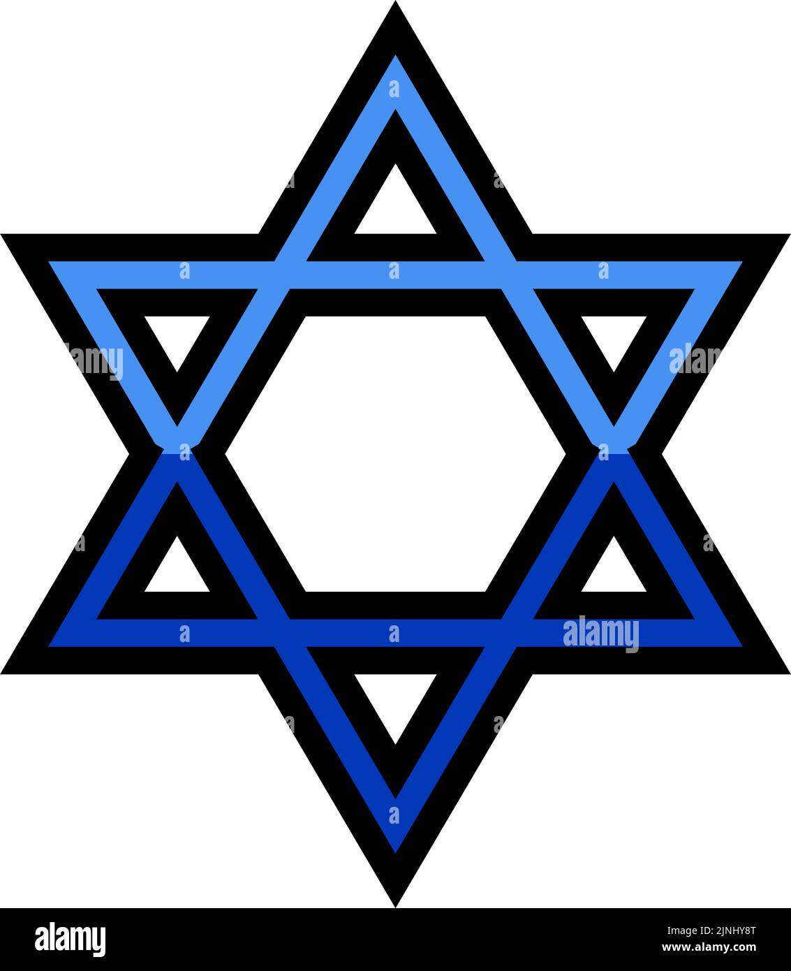judaism religion color icon vector illustration Stock Vector Image ...