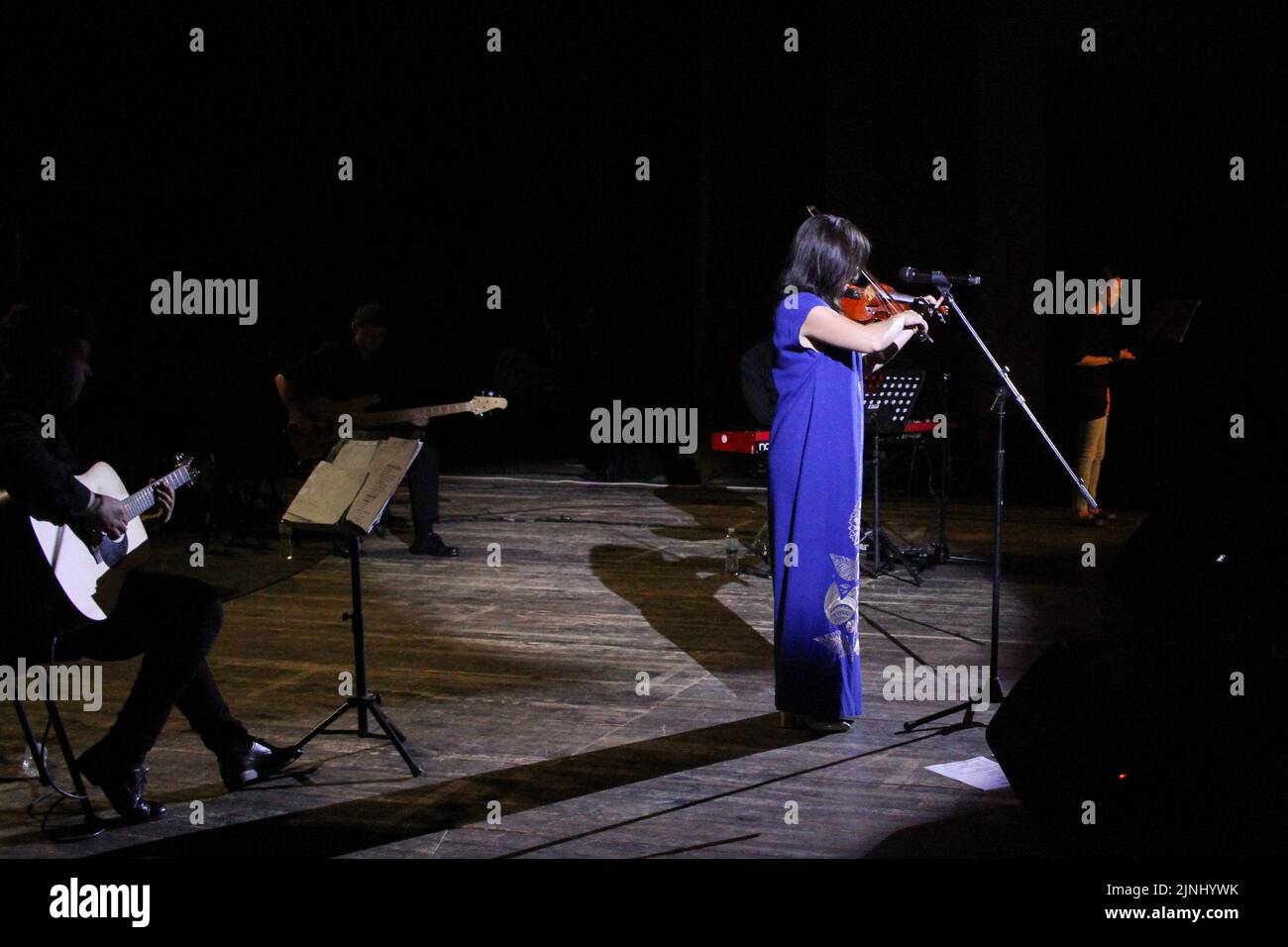 Odessa, Ukraine. 28th June, 2021. Oksana Mukha seen performing during ...
