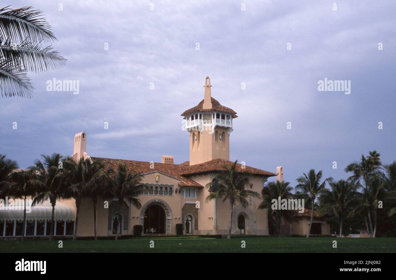 Trump's mar a lago estate hi-res stock photography and images - Alamy