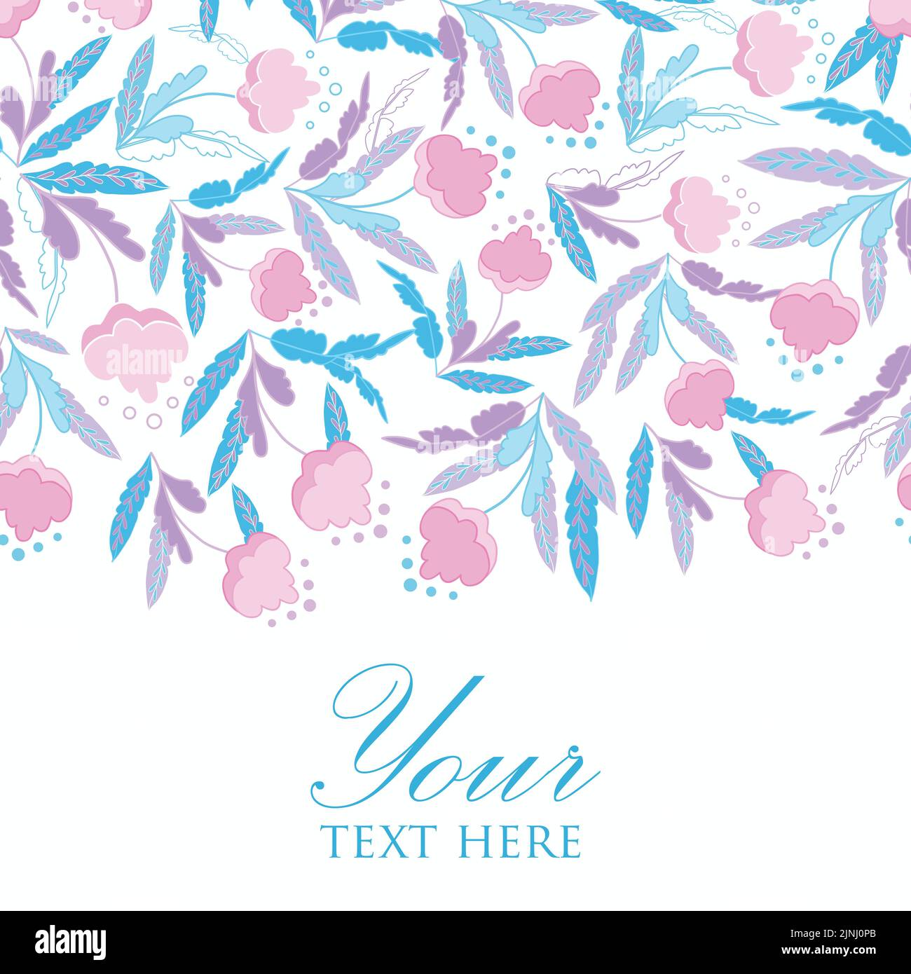 Cotton field Stock Vector Images - Alamy