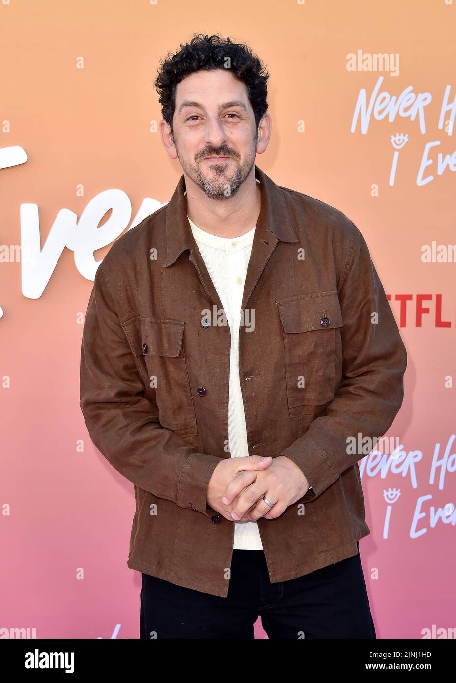 Adam Shapiro walking on the red carpet at the Los Angeles premiere of ...