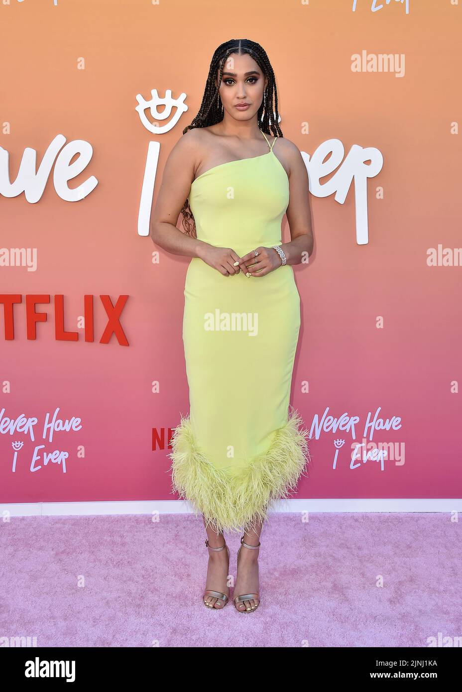 Lee Rodriguez walking on the red carpet at the Los Angeles premiere of ...